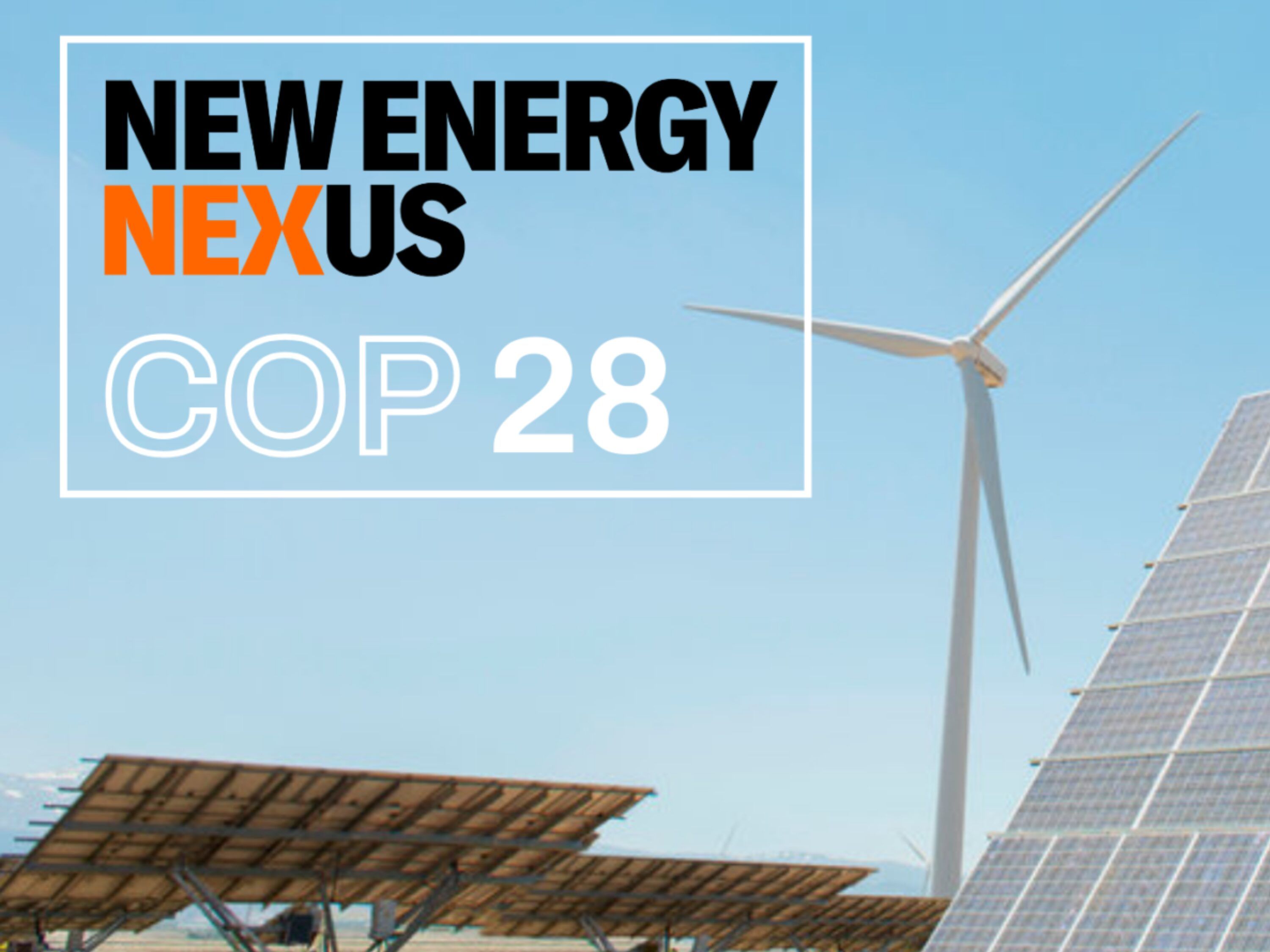 New Energy Nexus events at COP28 - New Energy Nexus