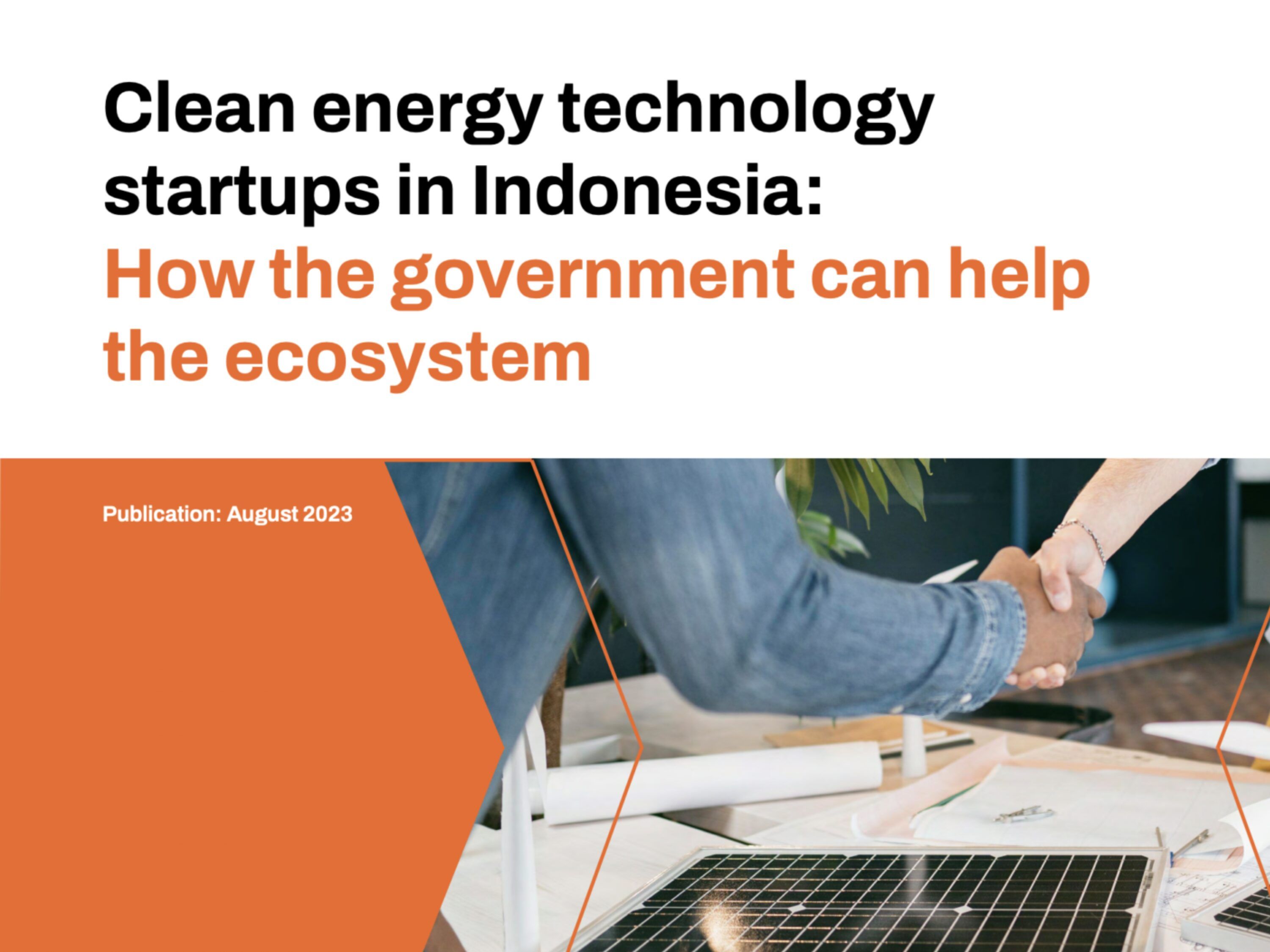 Clean energy technology startups in Indonesia: How the government can ...